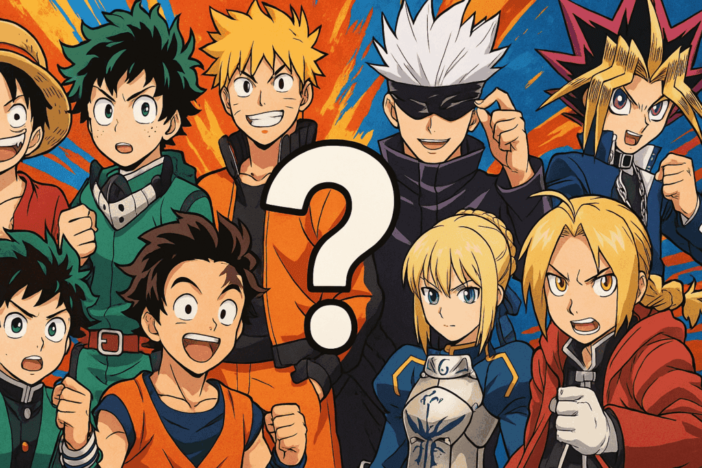 Quel personnage d'anime es-tu ? Version Action ou Vérité